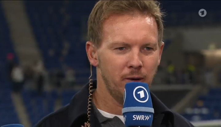 Nagelsmann: Currently in Germany, most of the best players come from ...